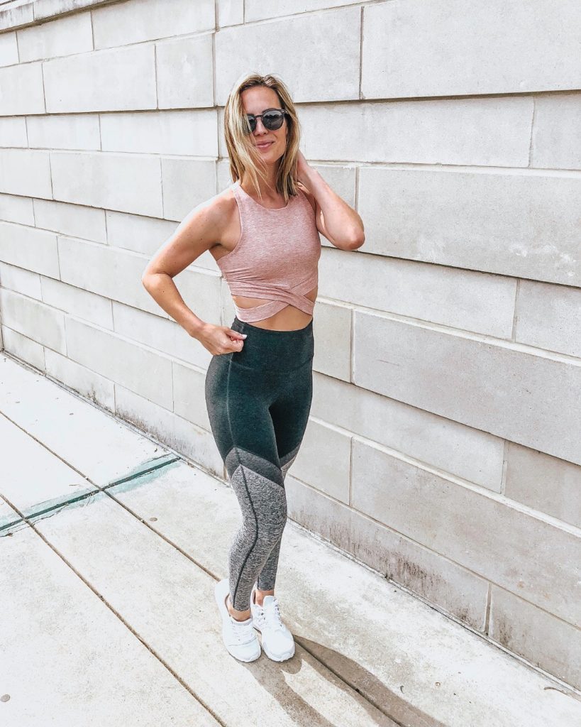 Weekly Workout Schedule + Cutout Bralette Crop - Bess Harrington Carter