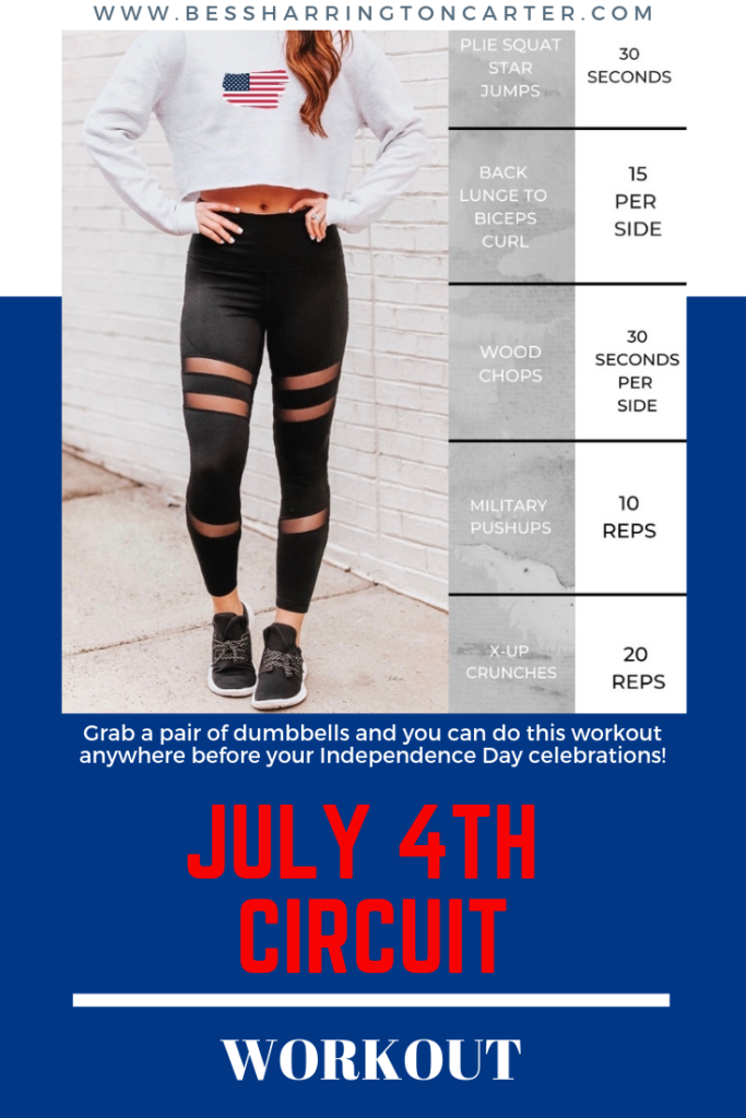 July 4th Circuit Workout - Bess Harrington Carter