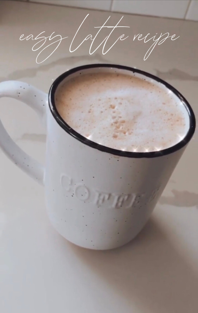 Easy At-Home Latte - Bess Harrington Carter