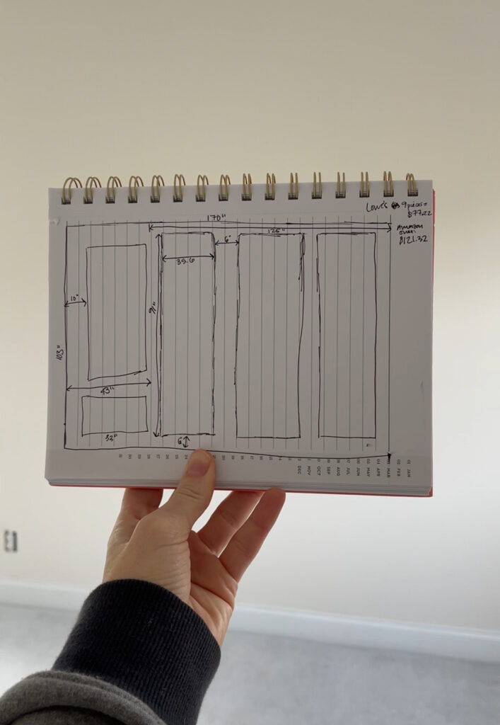 DIY Wall Moulding in Nursery - Bess Harrington Carter